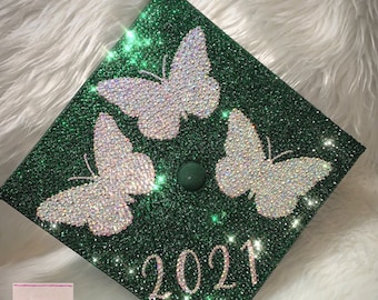 Bling Graduation Cap - Etsy