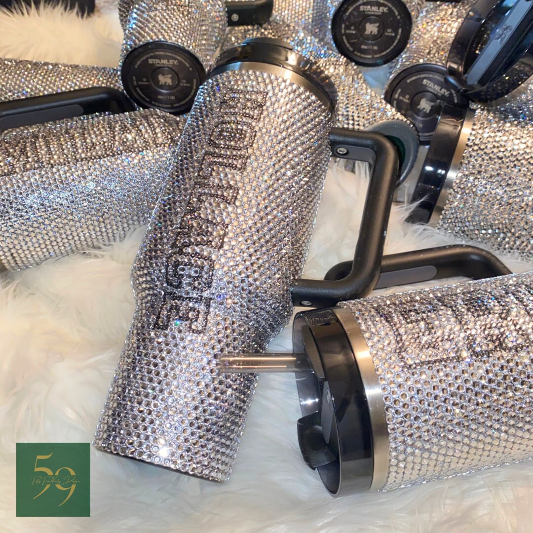 Stanley Cup, Customized Stanley Tumbler, Rhinestoned Stanley Cup, Viral ...