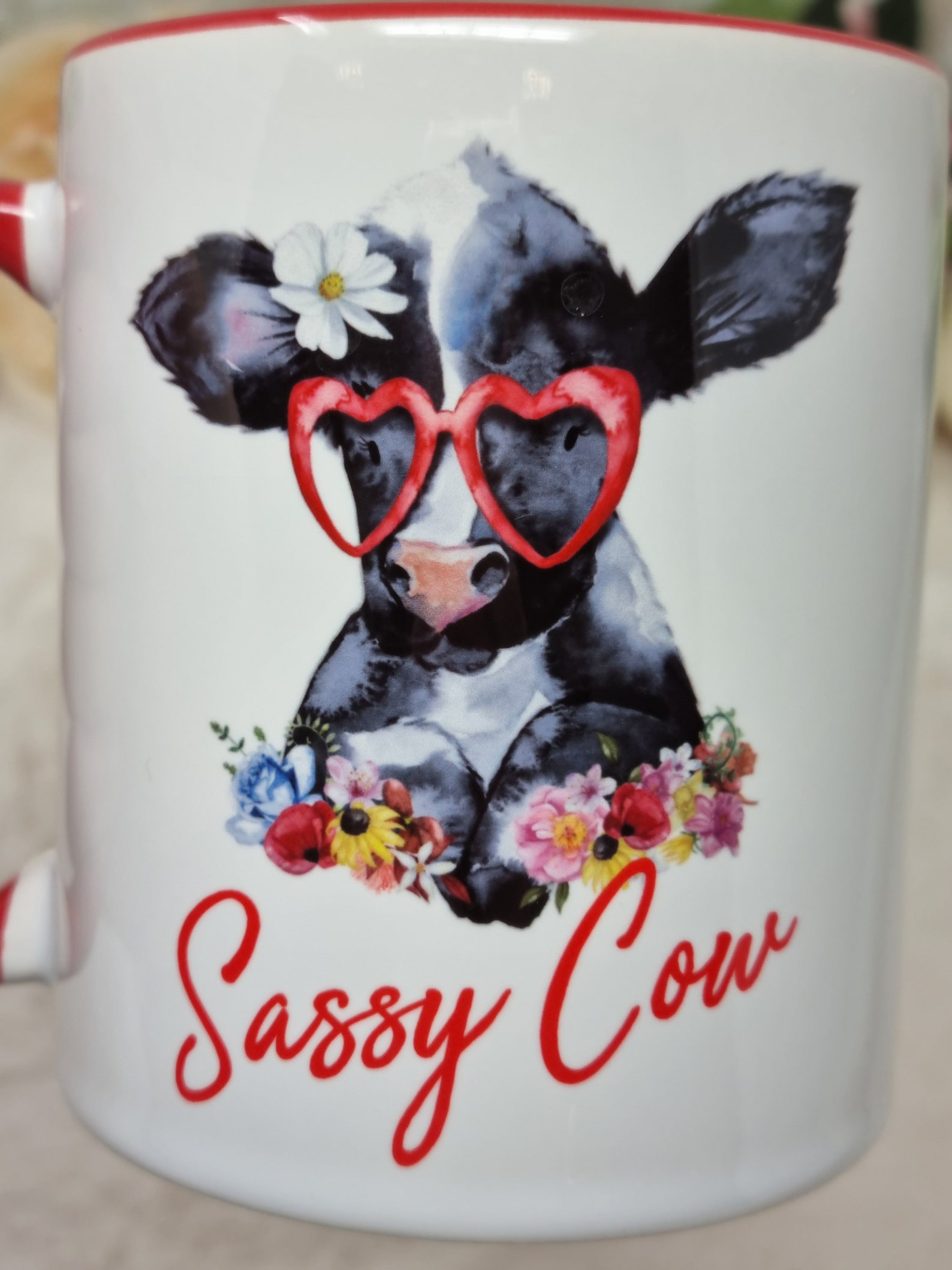 Personalised Cow Mug Sassy Cow Mug Gift for Her Farm Animal - Etsy