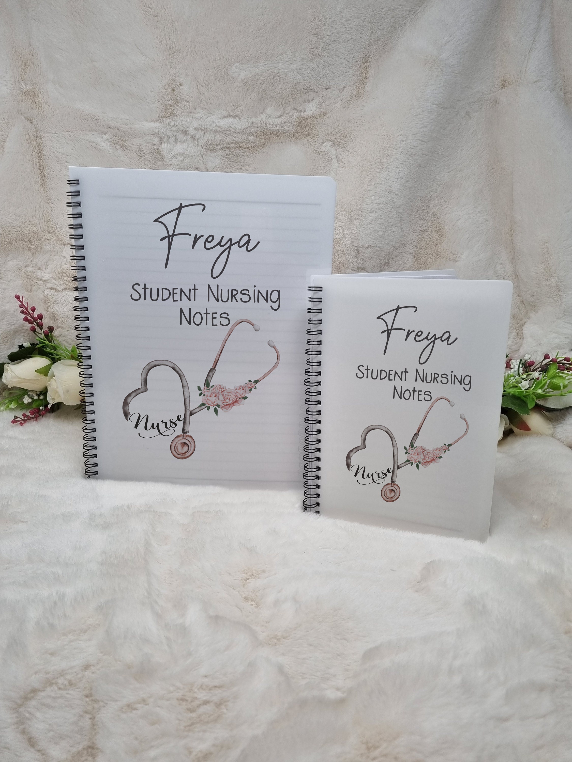 Personalised Student Nurse Notebook A4/A5, Nurse Gift - Etsy UK