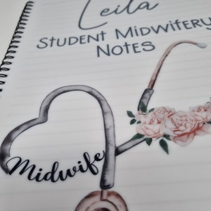 Student Midwife Notebook A4/A5, Midwife Gift, Midwife Notebook - Etsy UK