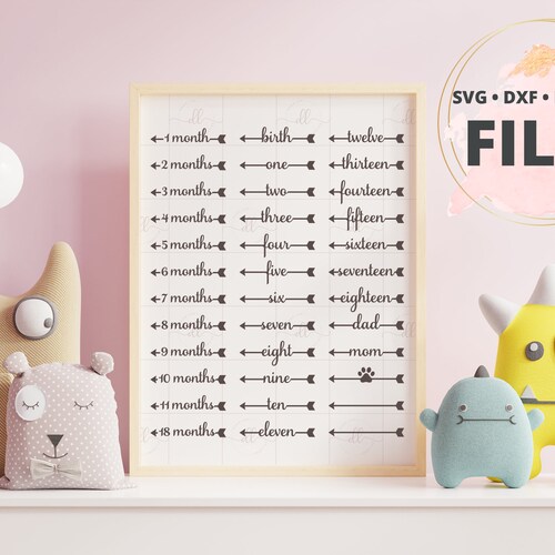 Growth Chart Arrows Left-facing Vector Files - Etsy