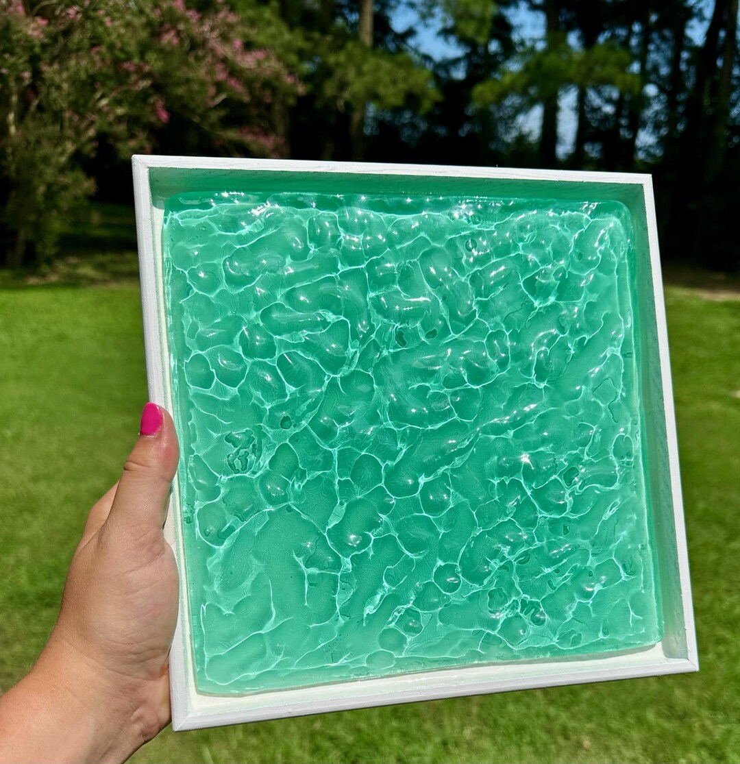 Epoxy Resin Water Sculpture - Etsy