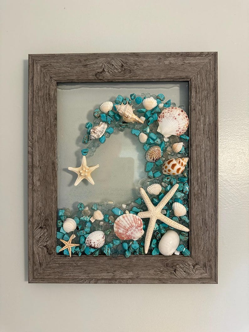 Epoxy Resin Seashell Decor - Etsy