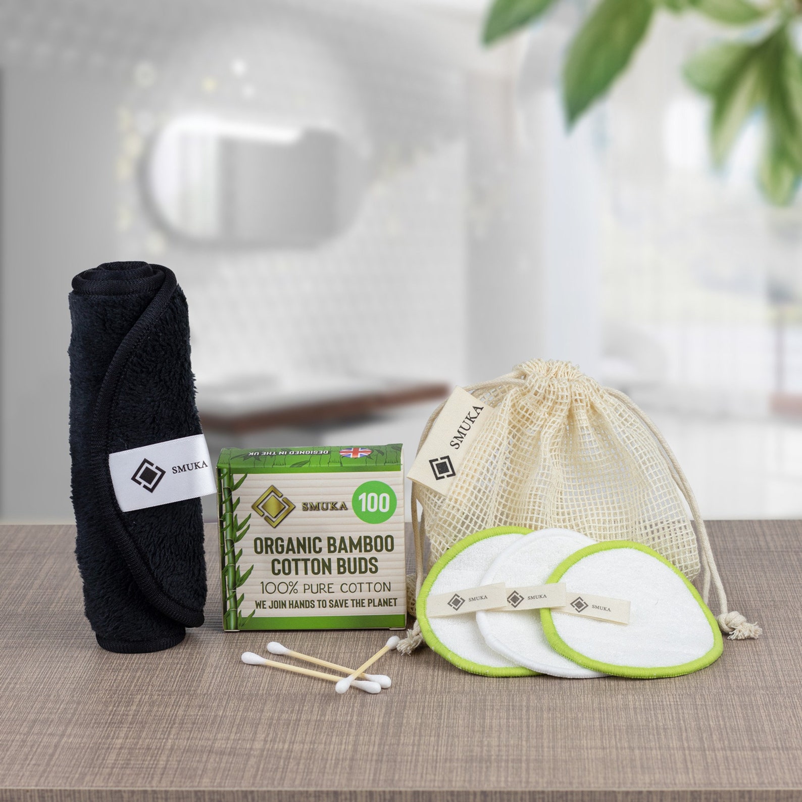 Reusable Bamboo Cotton Pads Makeup Remover cloth Vegan and | Etsy