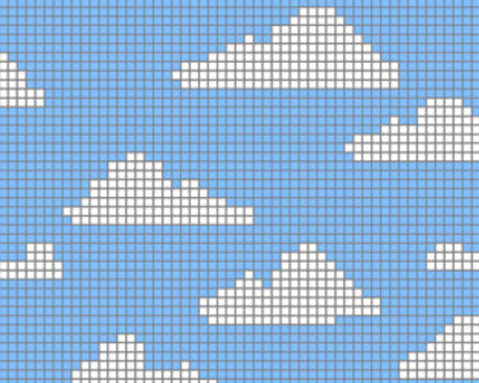 Winter Cardigan With Clouds knitting Pattern - Etsy