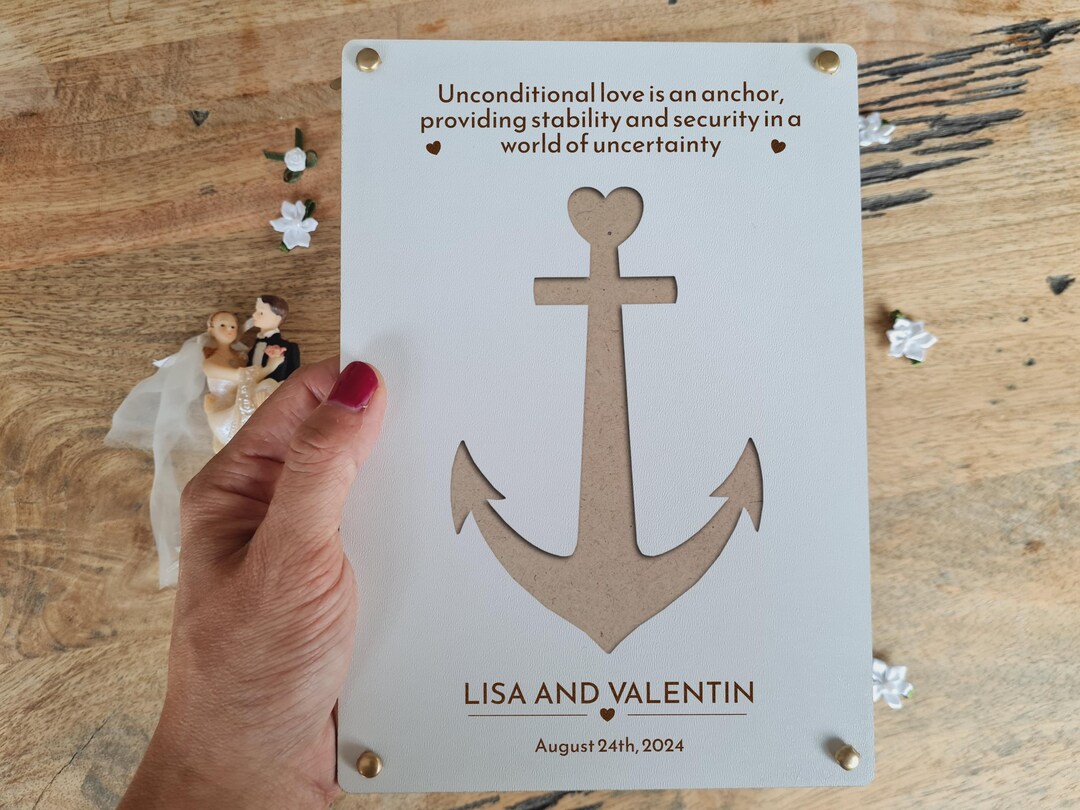 Personalized Wooden Gift for Weddings Custom Wedding Gift With Names ...