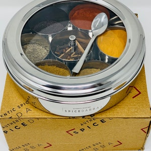 Spice Box With Spices BOX With Spices Spice Storage Box Perfect Kitchen ...