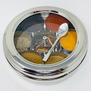 Spice Box With Spices BOX With Spices Spice Storage Box Perfect Kitchen ...