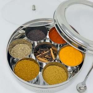 Spice Box With Spices BOX With Spices Spice Storage Box Perfect Kitchen ...