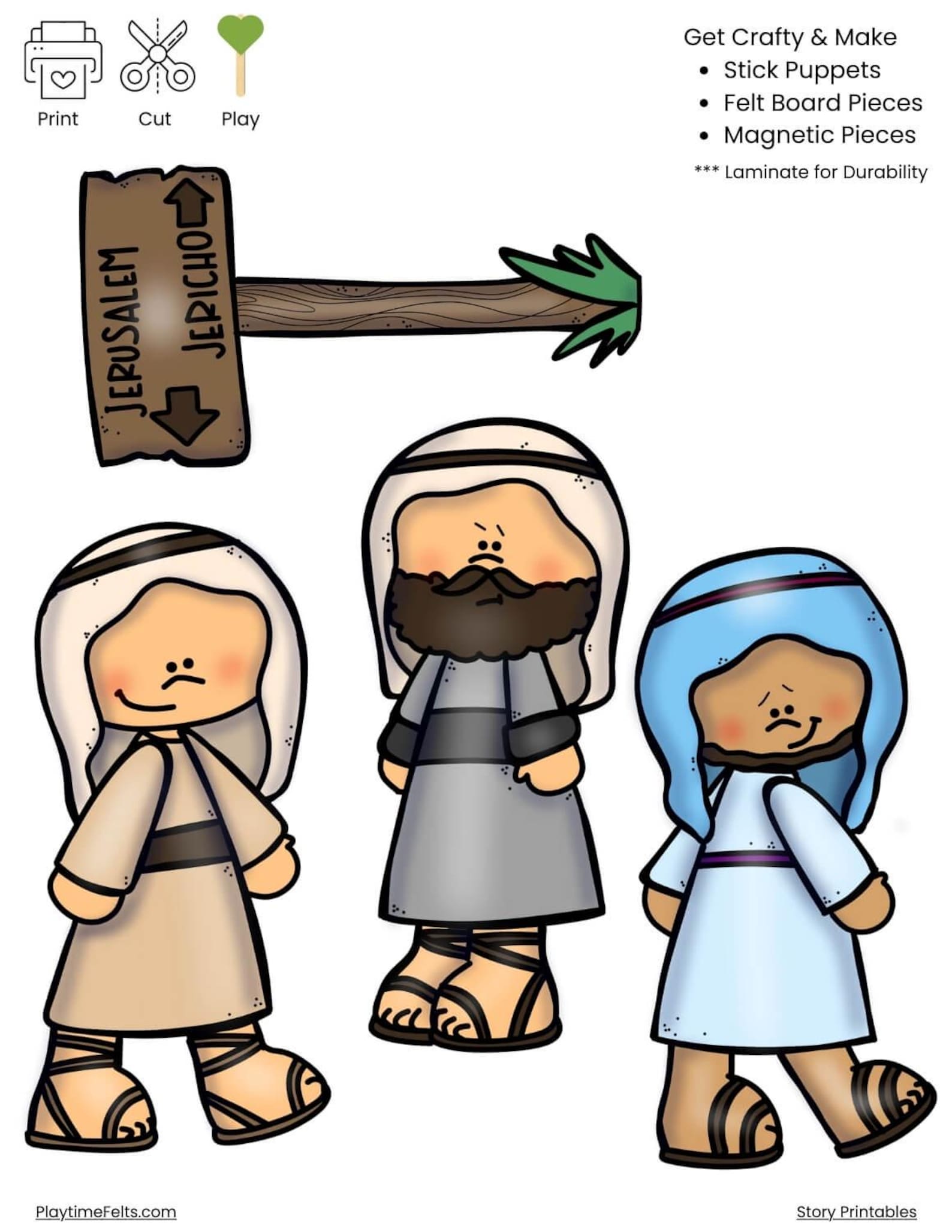 Good Samaritan Parable | New Testament Story for Kids | Sequencing ...