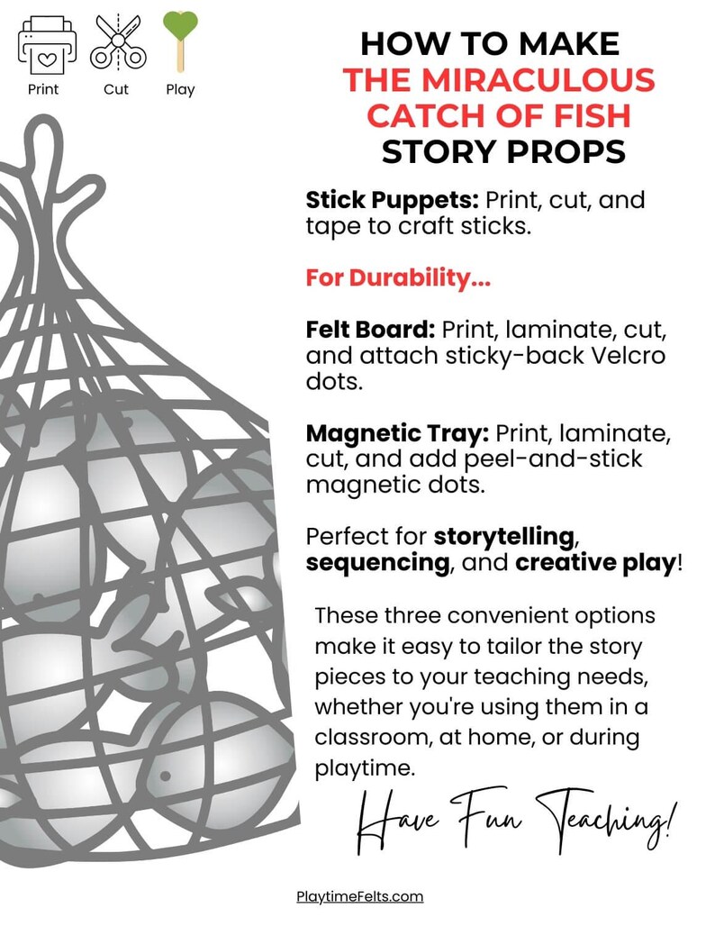 New Testament Stories of Jesus | Miraculous Catch of Fish ...