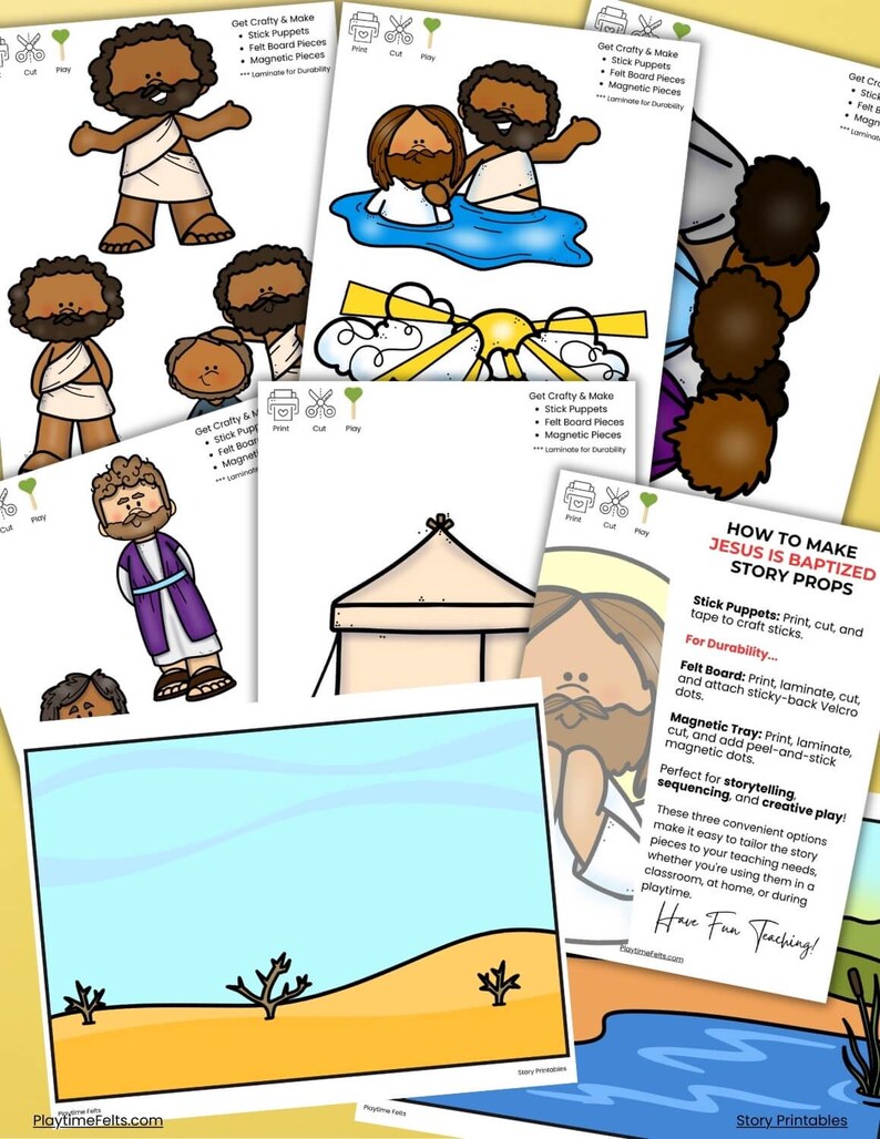 New Testament Bible Stories | Baptism of Jesus Christ | Story Time ...