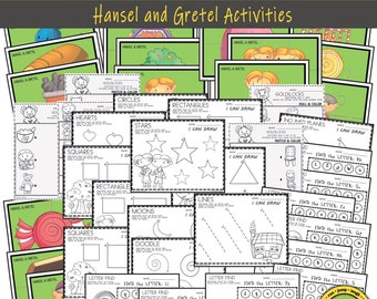 Hansel & Gretel Classic Kids Story, Preschool-kindergarten, Animal ...