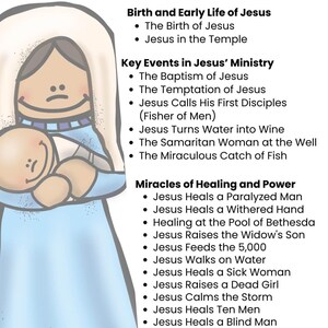 New Testament Bible Stories Printable Bible Stick Puppets for Kids ...