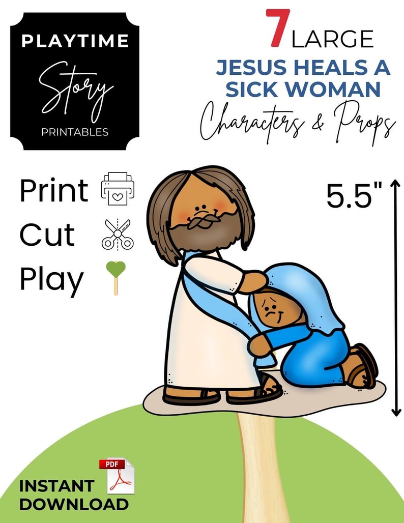 Jesus Heals a Sick Woman | New Testament Bible Stories | Story Time ...