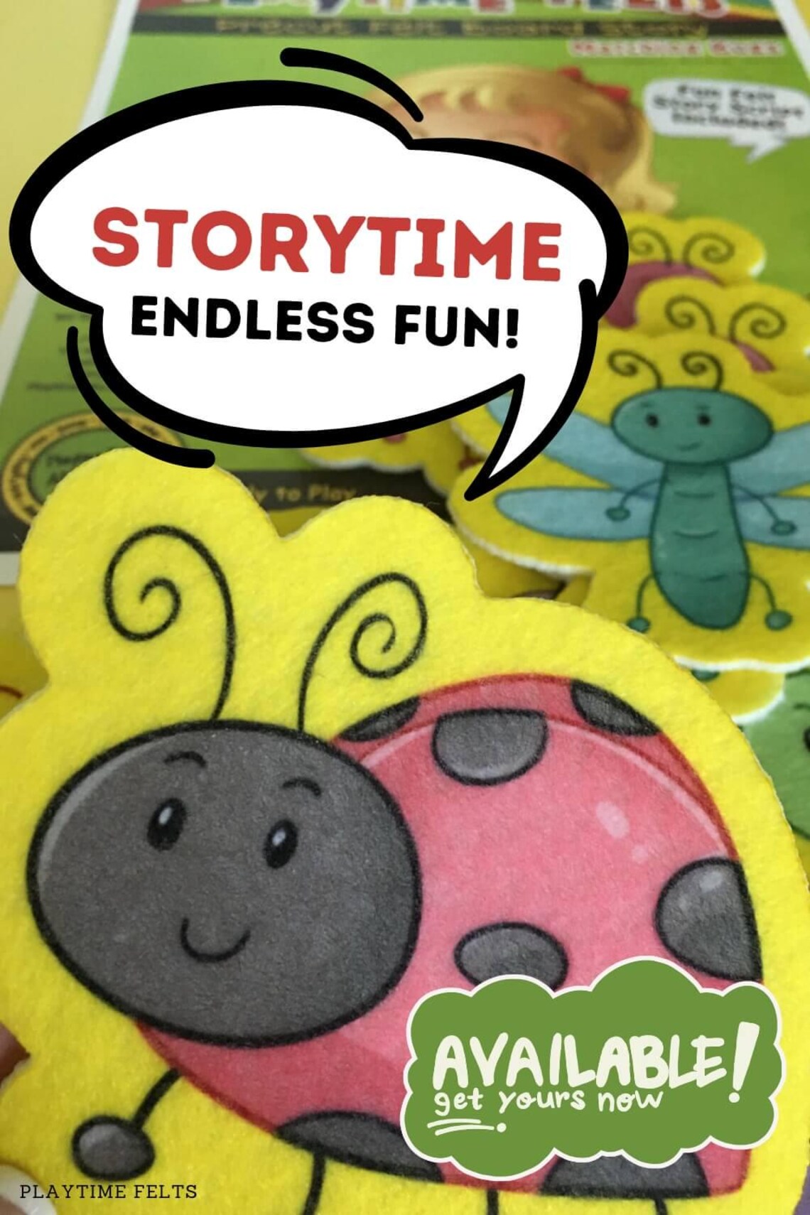 Spring Bugs | Storytime Kids Activities | Felt Board Stories for ...