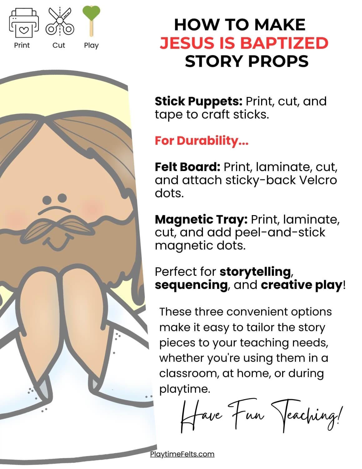 New Testament Bible Stories | Baptism of Jesus Christ | Story Time ...