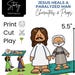 Jesus Raises Lazarus Storytelling Printables | Bible Stories for Kids ...
