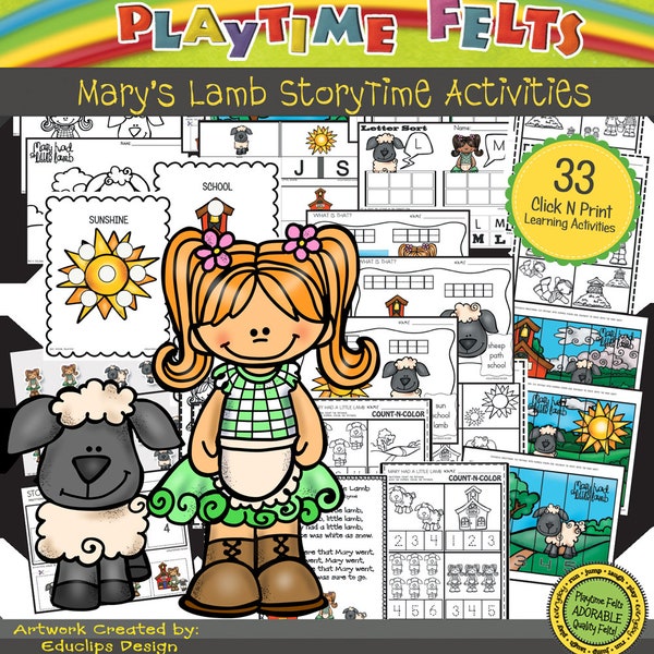 Mary Had Little Lamb - Etsy