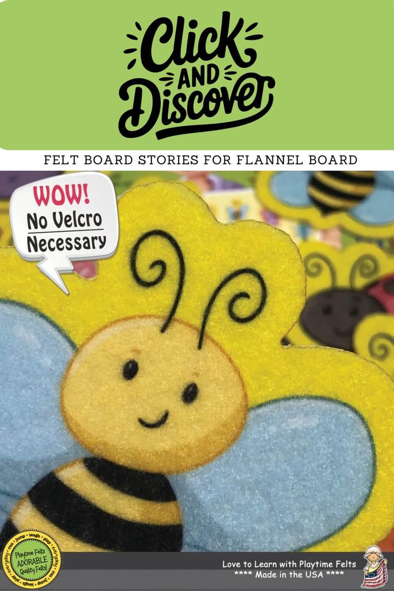 Spring Bugs | Storytime Kids Activities | Felt Board Stories for ...