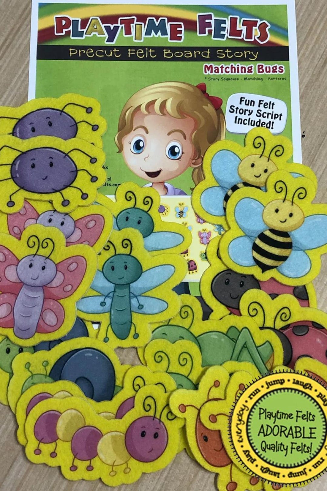 Spring Bugs | Storytime Kids Activities | Felt Board Stories for ...