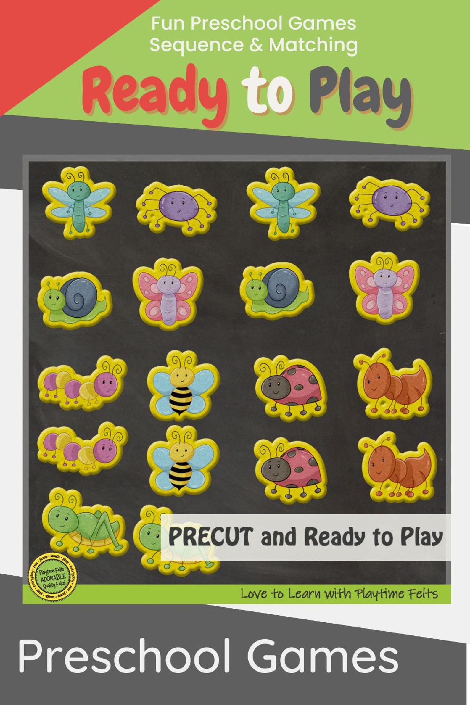 Spring Bugs | Storytime Kids Activities | Felt Board Stories for ...