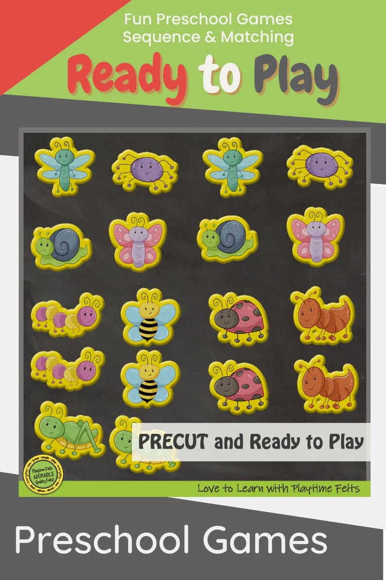 Spring Bugs | Storytime Kids Activities | Felt Board Stories for ...