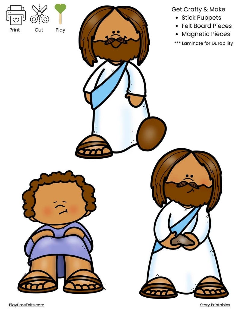 Jesus Heals a Blind Man New Testament Bible Stories Story Time ...