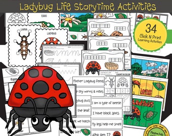 Ladybug Printable Worksheets for Kids Educational Activities ...