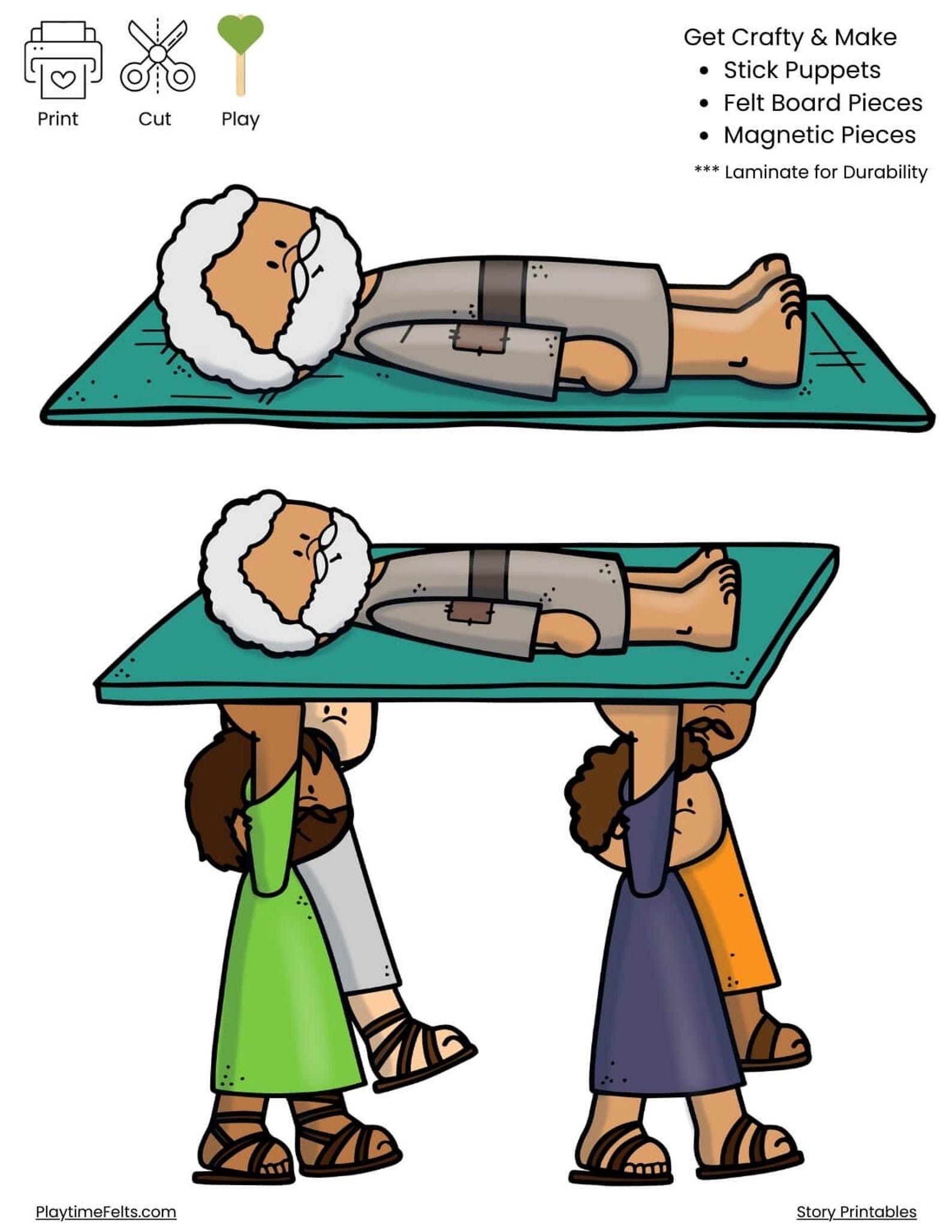 Jesus Heals Paralyzed Man | New Testament Jesus Miracles | Storytelling ...