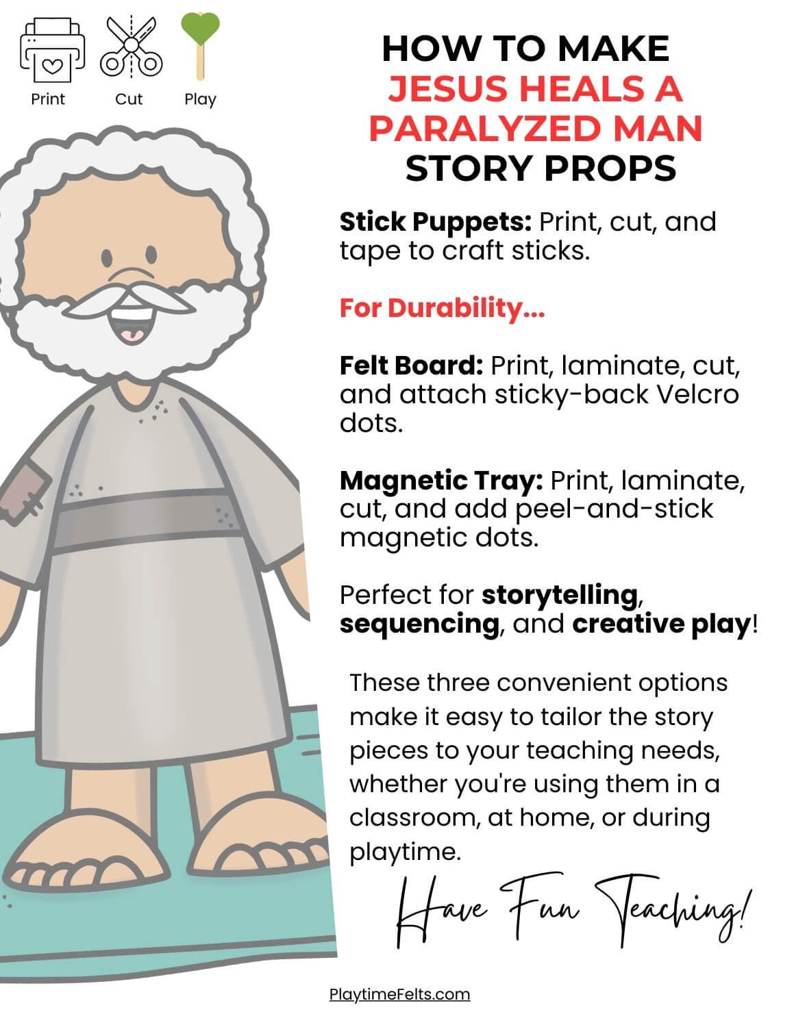 Jesus Heals Paralyzed Man | New Testament Jesus Miracles | Storytelling ...