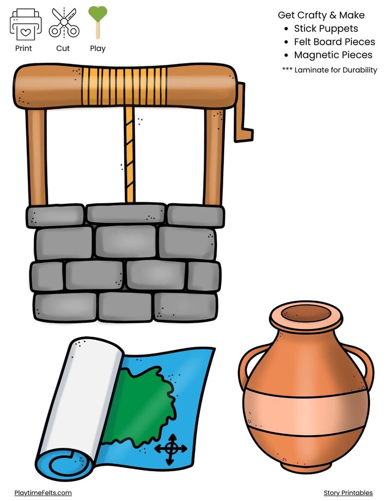 Samaritan Woman at the Well New Testament Stories for Kids Storytelling ...