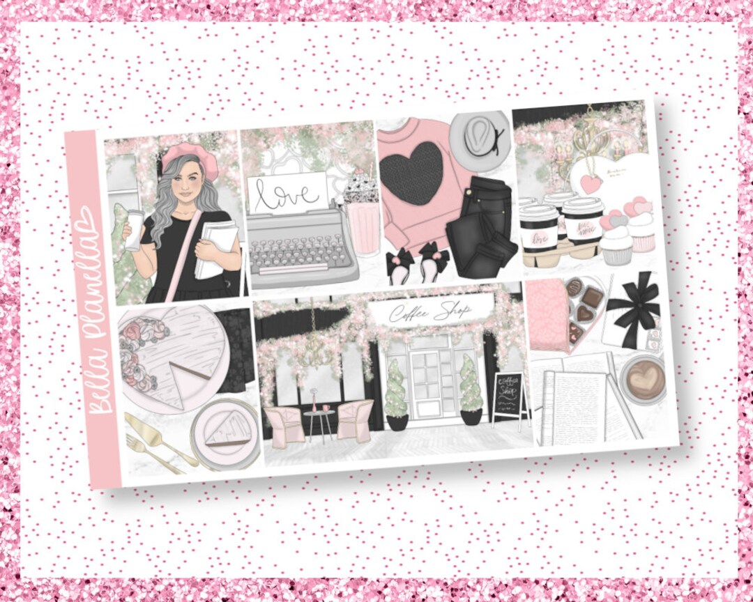 Latte Love || Weekly Planner Kit || Standard Vertical Planner || Disc ...