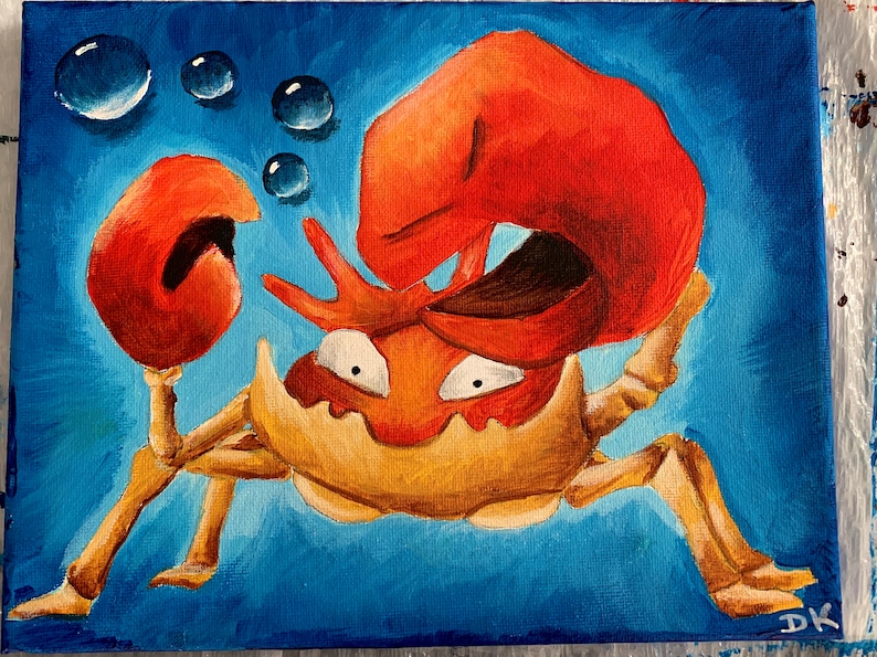 Custom Pokemon Paintings - Etsy