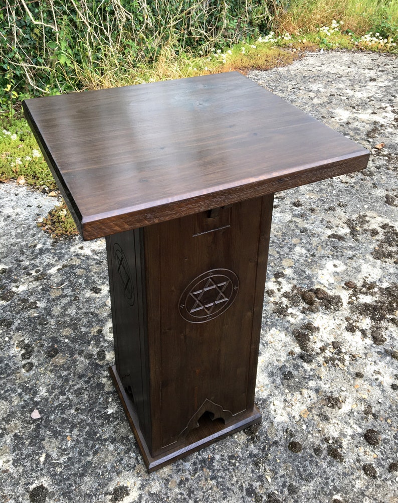 MESA DE ALTAR Altar de Trabajo Mágico Ceremonial - Etsy México