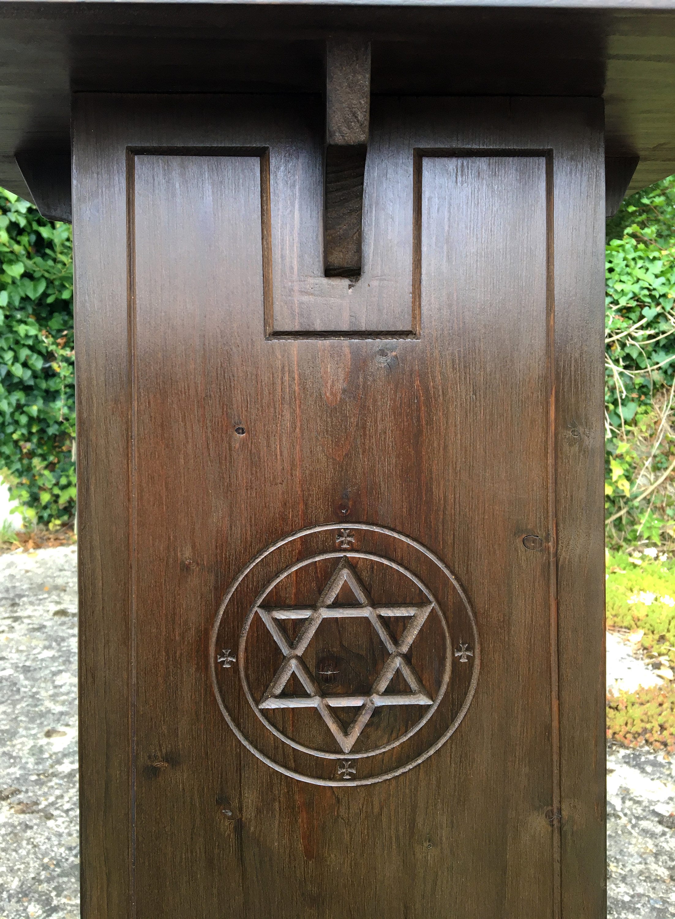 ALTAR TABLE Custom Ceremonial Magic Working Altar - Etsy