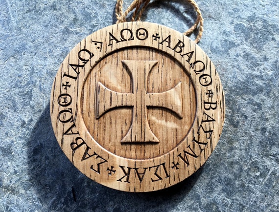 HEADLESS RITE LAMEN Carved in Solid Oak | Etsy UK