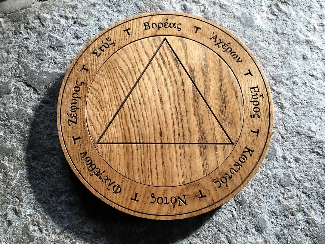 Hekate TABLE OF PRACTICE - Carved in Solid Oak, Evocation Ritual Magic ...