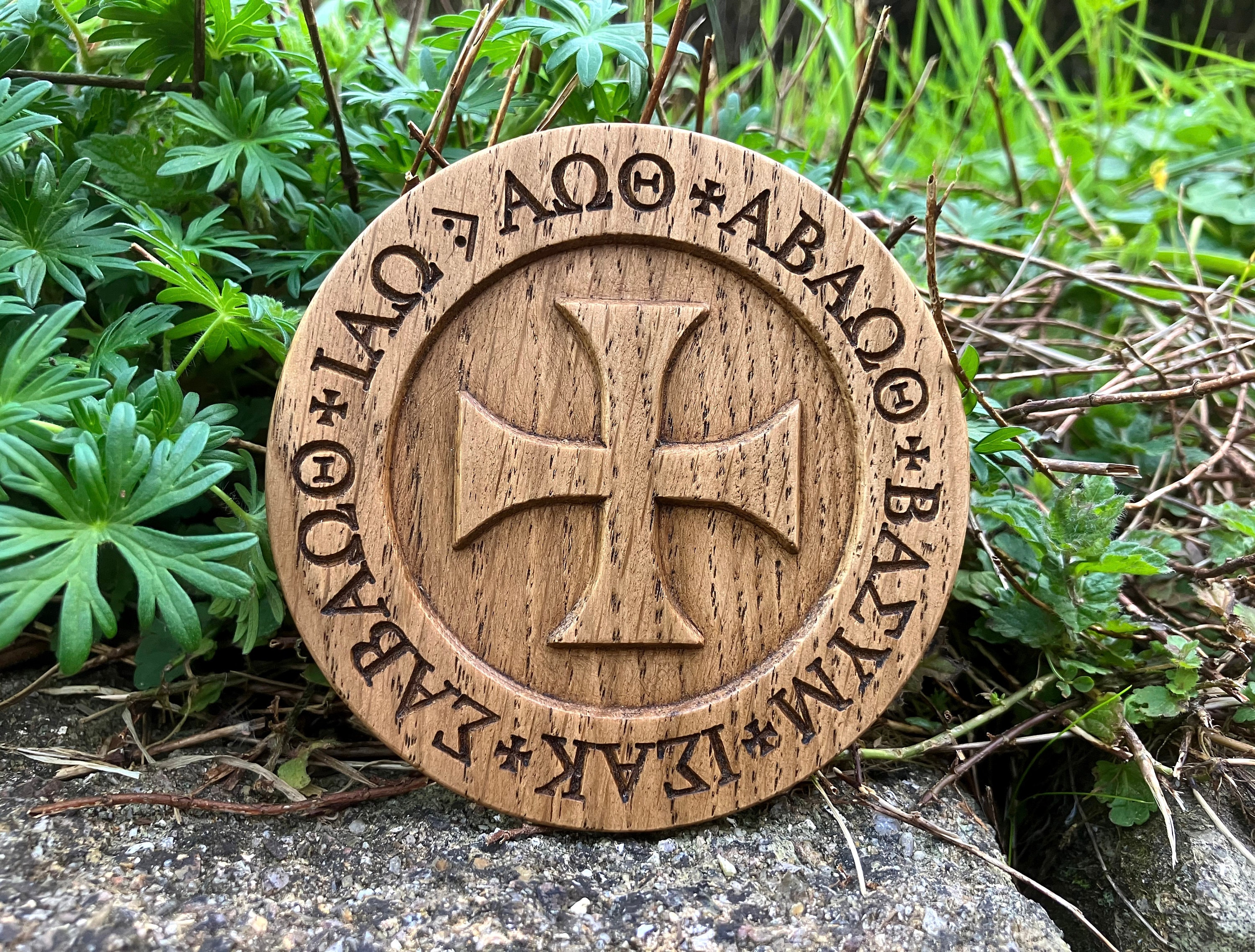 HEADLESS RITE LAMEN Carved in Solid Oak - Etsy UK