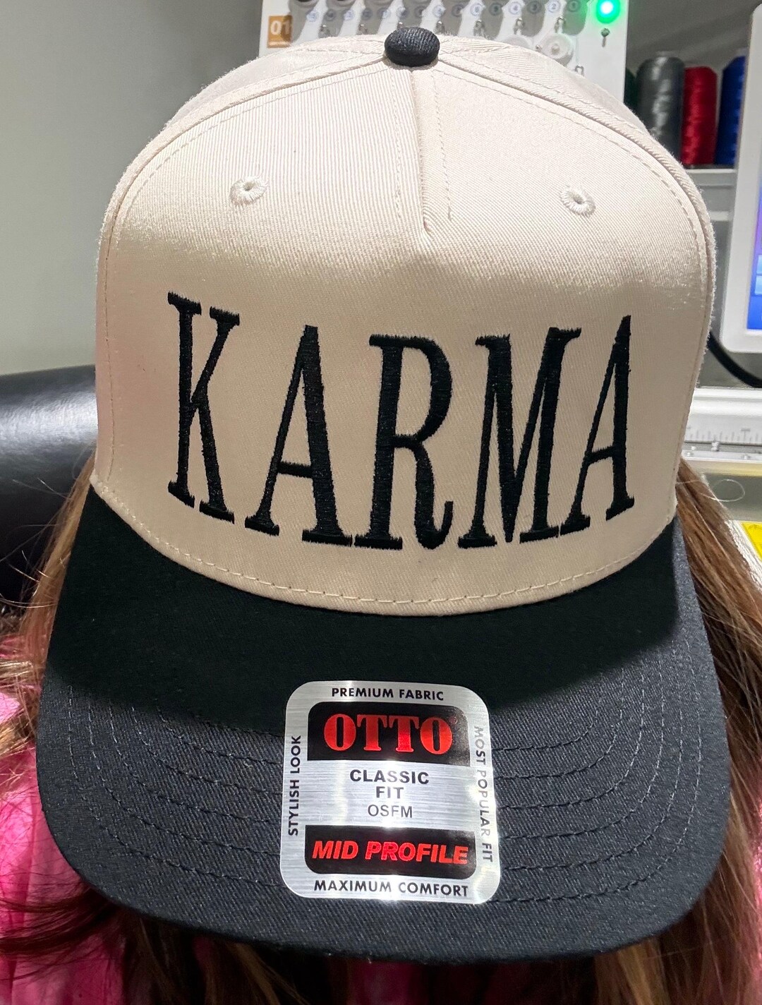 KARMA Embroidered Otto Hat - Etsy