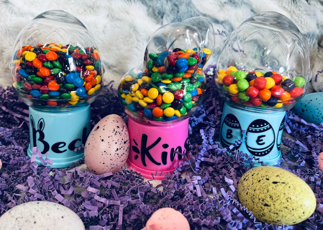 Personalized Easter Candy Dispensers - Etsy
