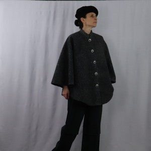 Cape With Buttons, US Sizes 6-18, Sewing Pdf Pattern, W115 - Etsy