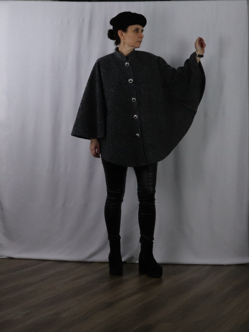 Cape With Buttons US Sizes 6-18 Sewing Pdf Pattern W115 - Etsy