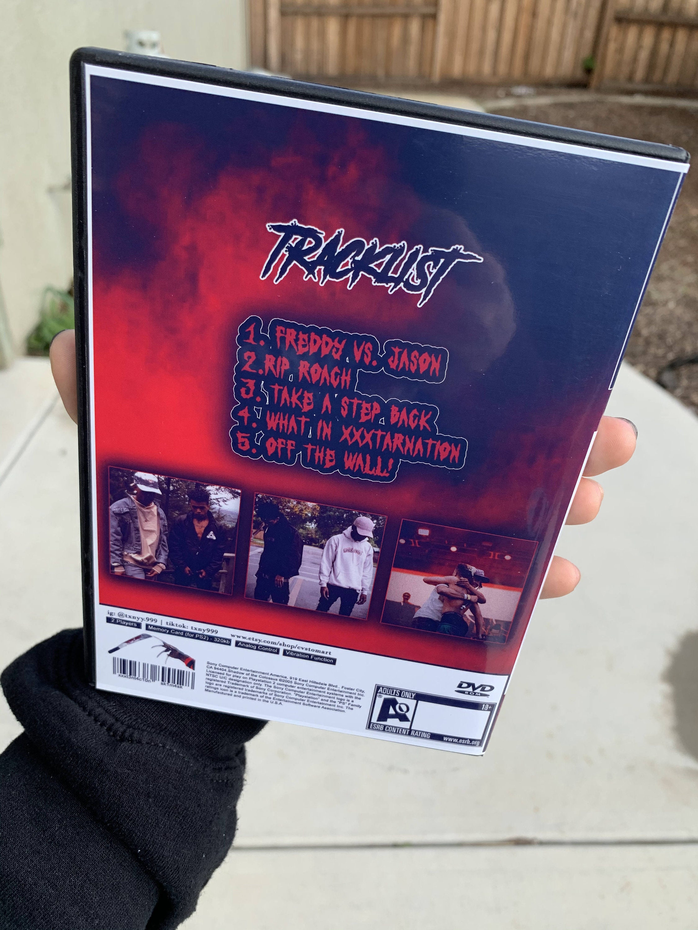 XXXTENTACION & Ski Mask the Slump God | Custom PS2 Game Case - Etsy