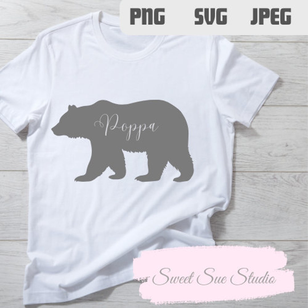 Bear Bundle momma, Poppa, Baby Bear Svg Png Jpeg, Instant Digital ...