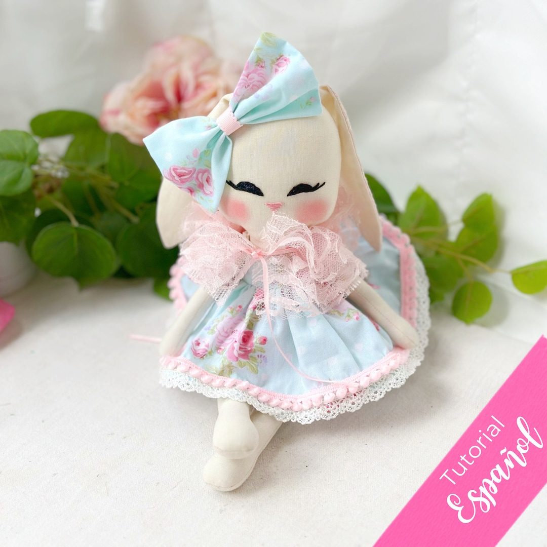 Bunny Sewing Pdf Pattern Tutorial With Video Step by Step, How to Make ...