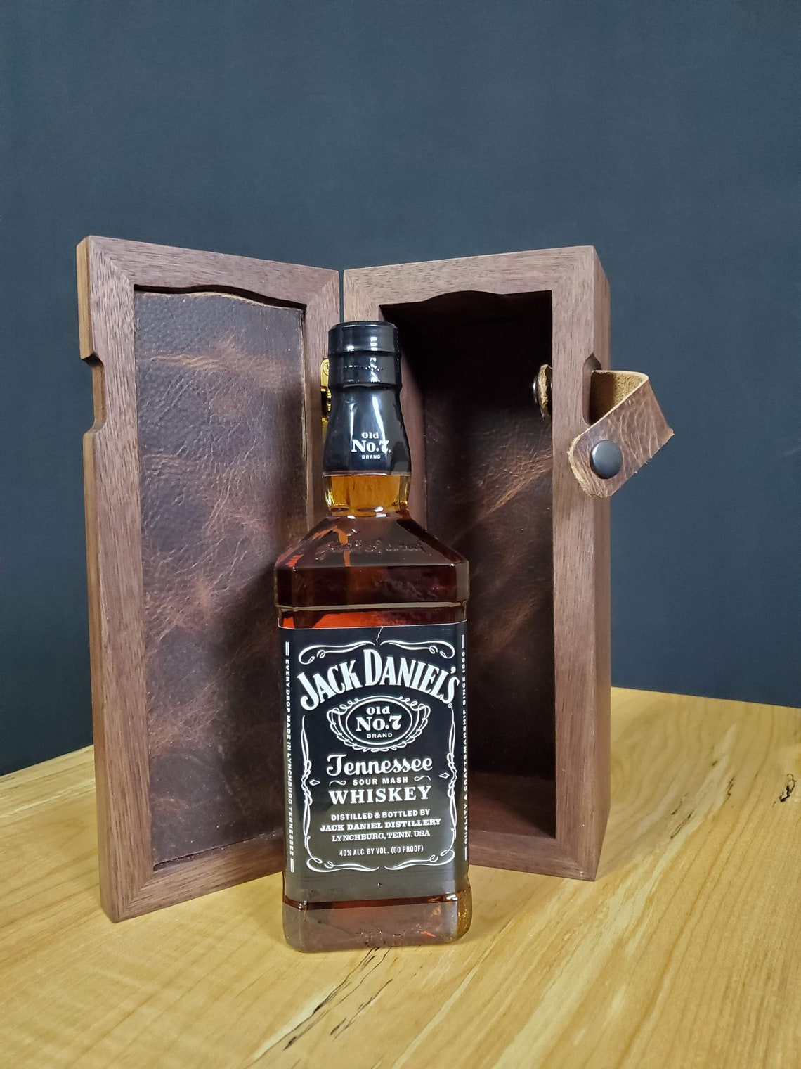 Whiskey Bottle Display Box - Etsy