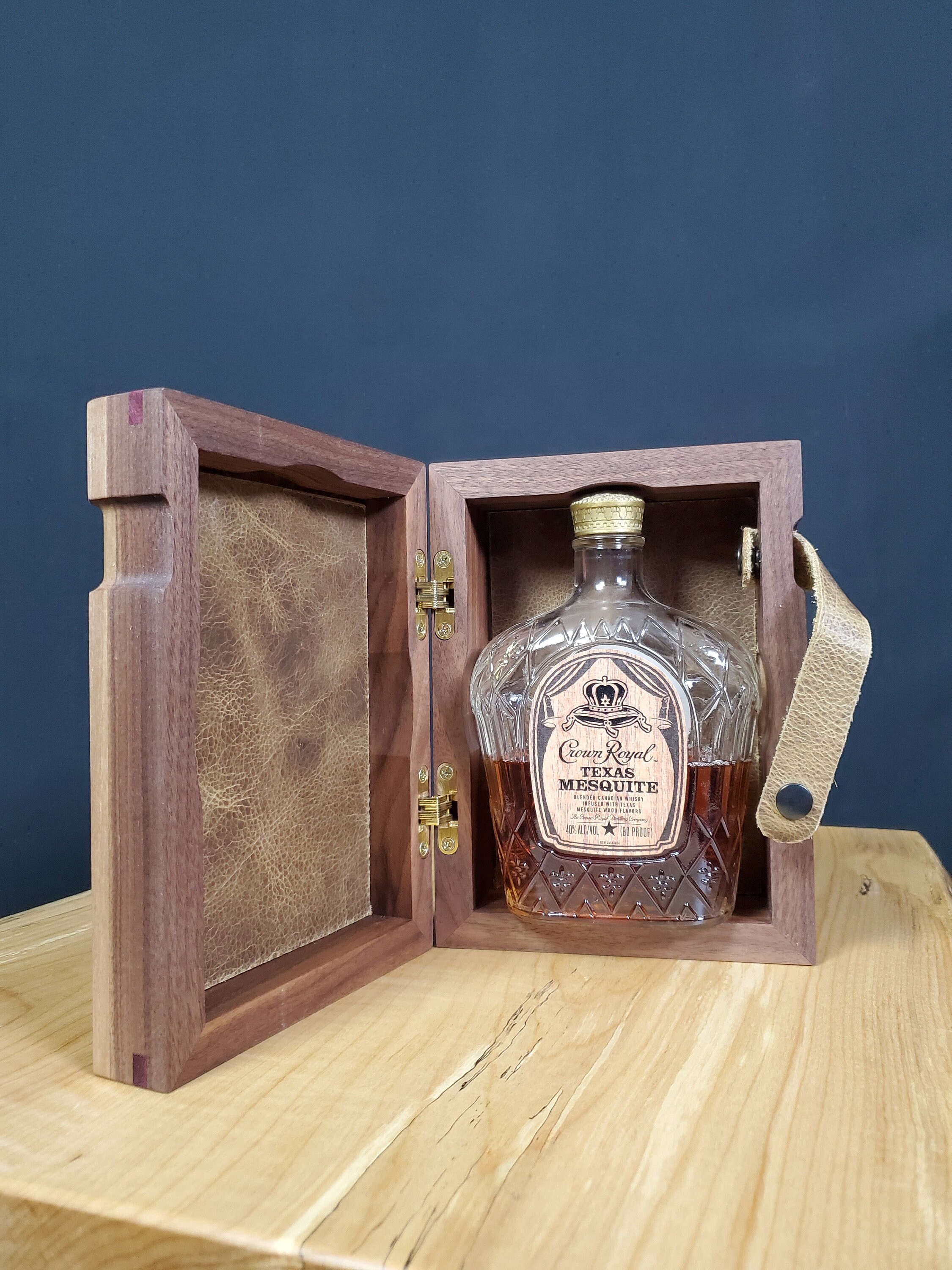Whiskey Bottle Display Box - Etsy