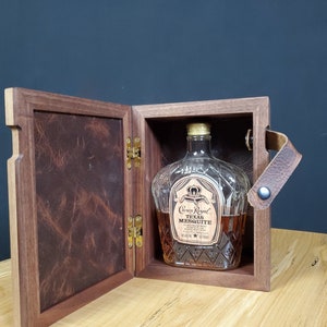 Whiskey Bottle Display Box - Etsy